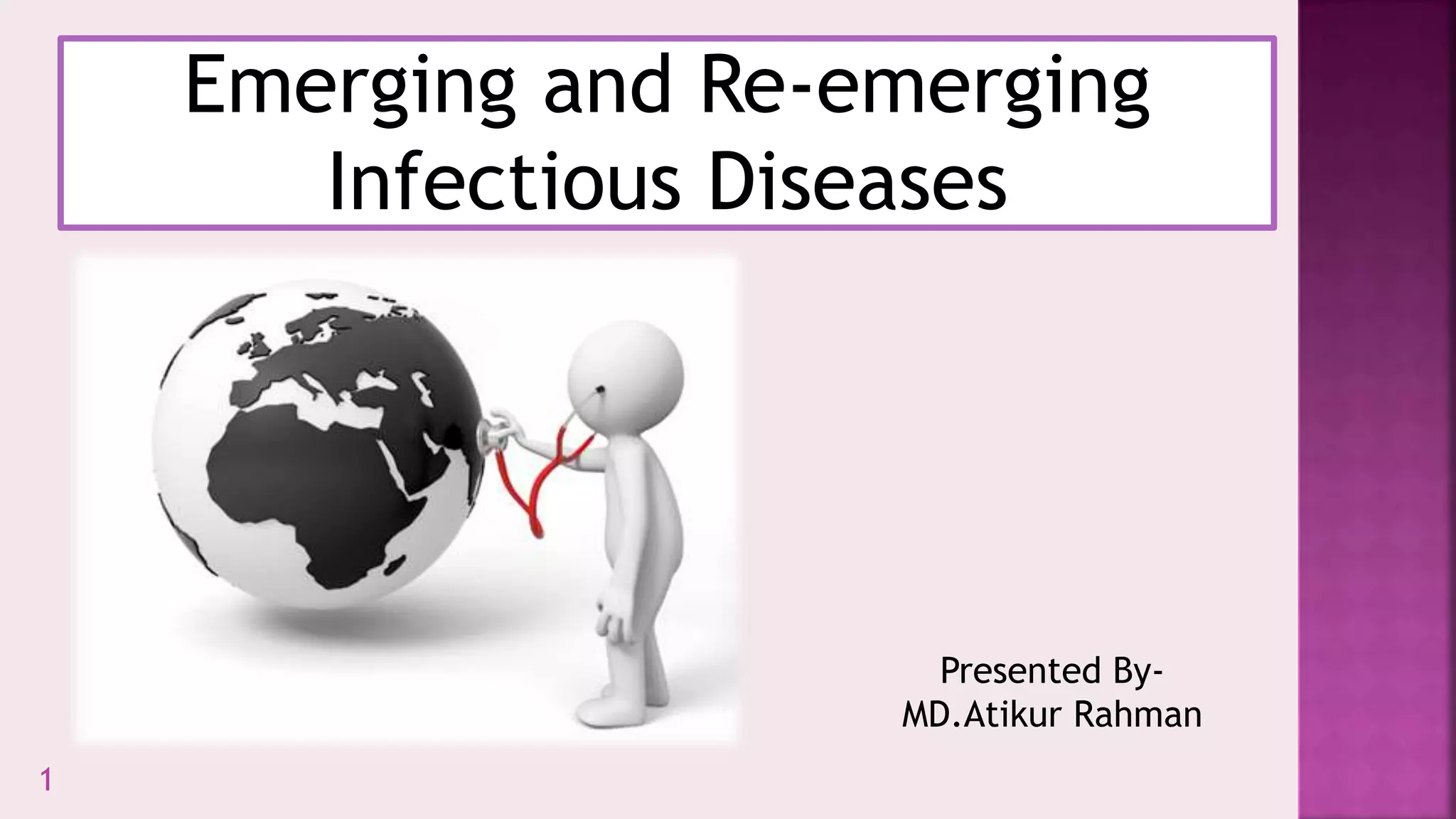 Emerging and re-emerging diseases | PPTX