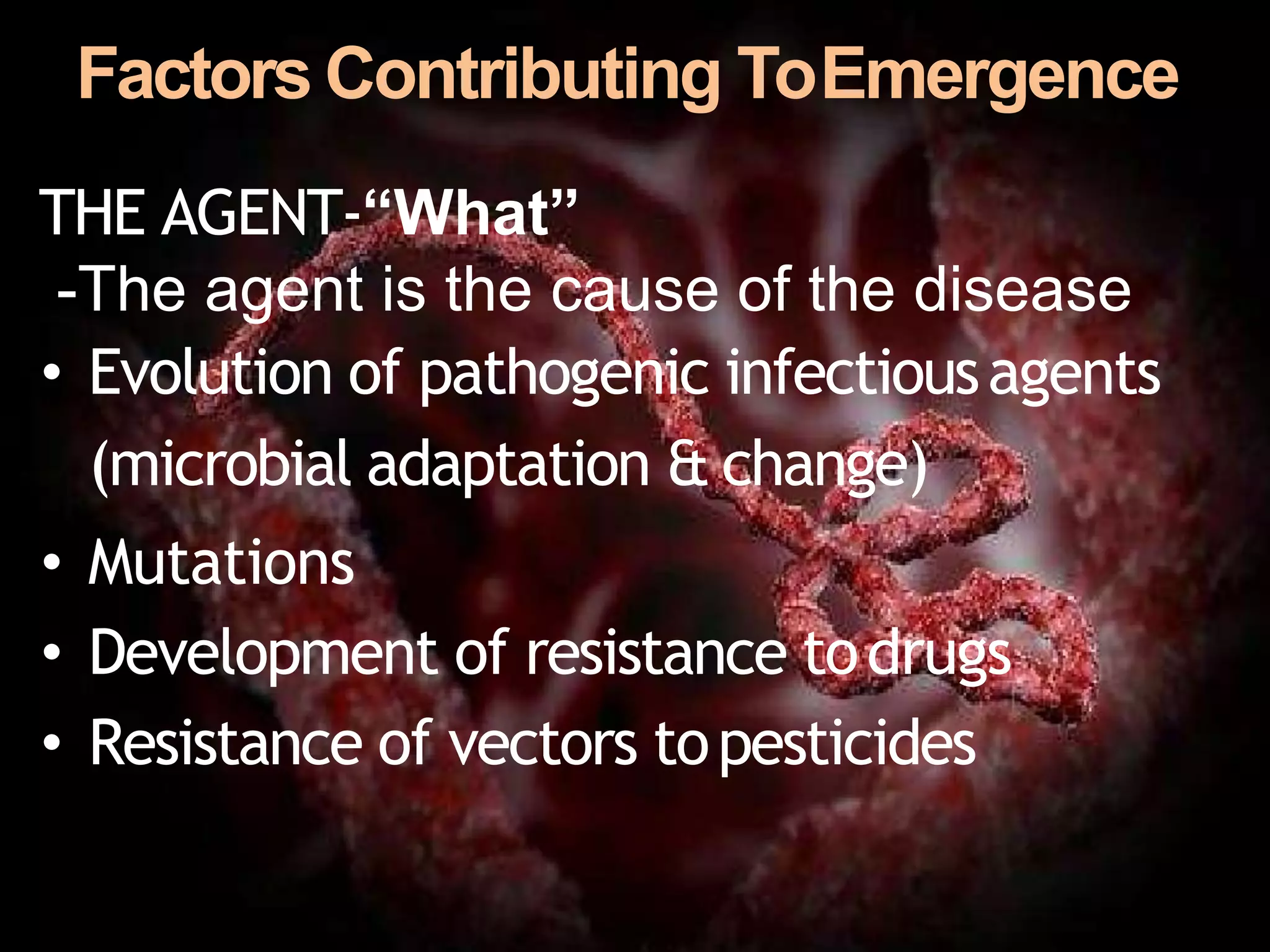 Emerging and re emerging infections | PPTX