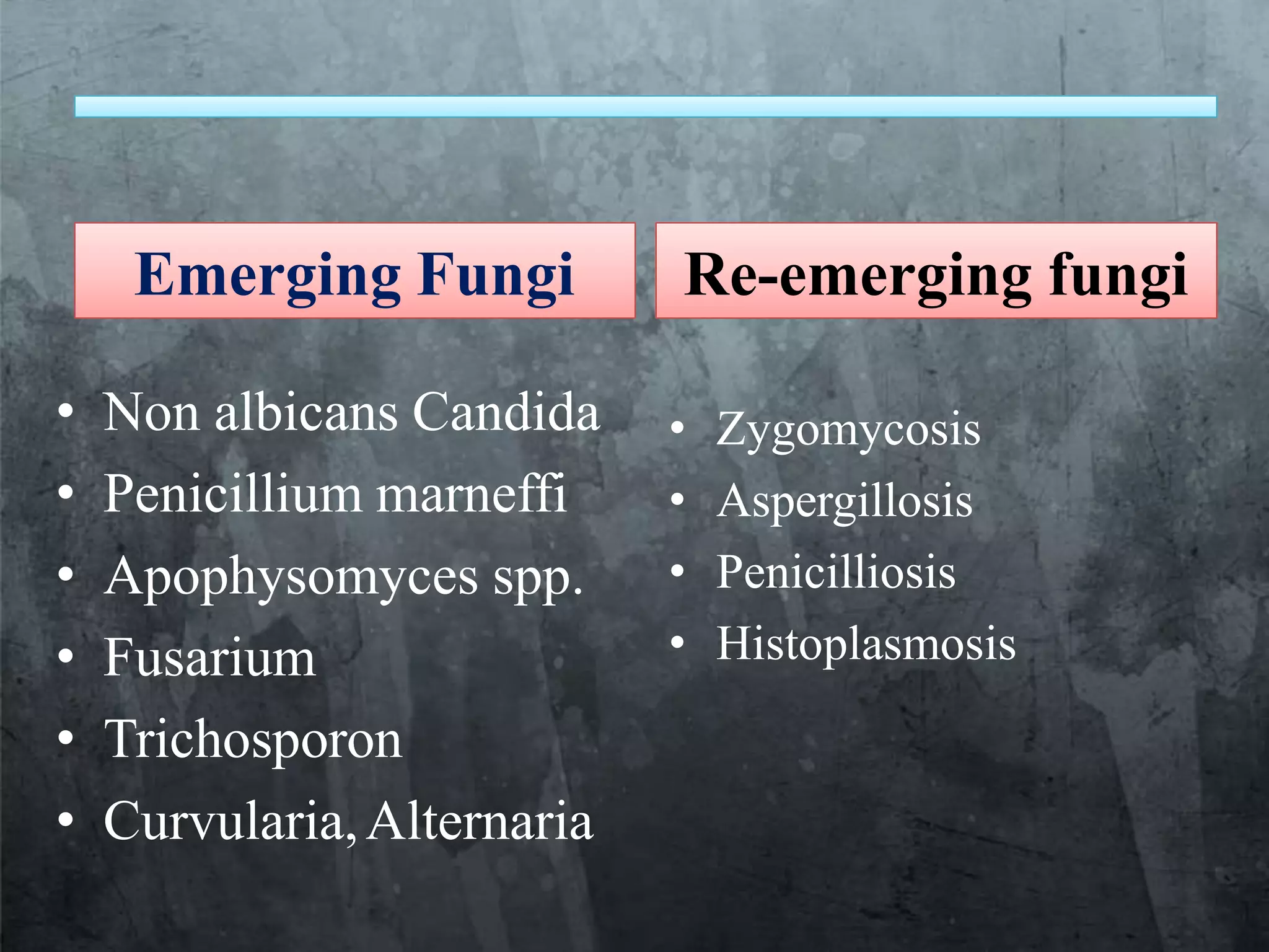 Emerging and re emerging infections | PPTX