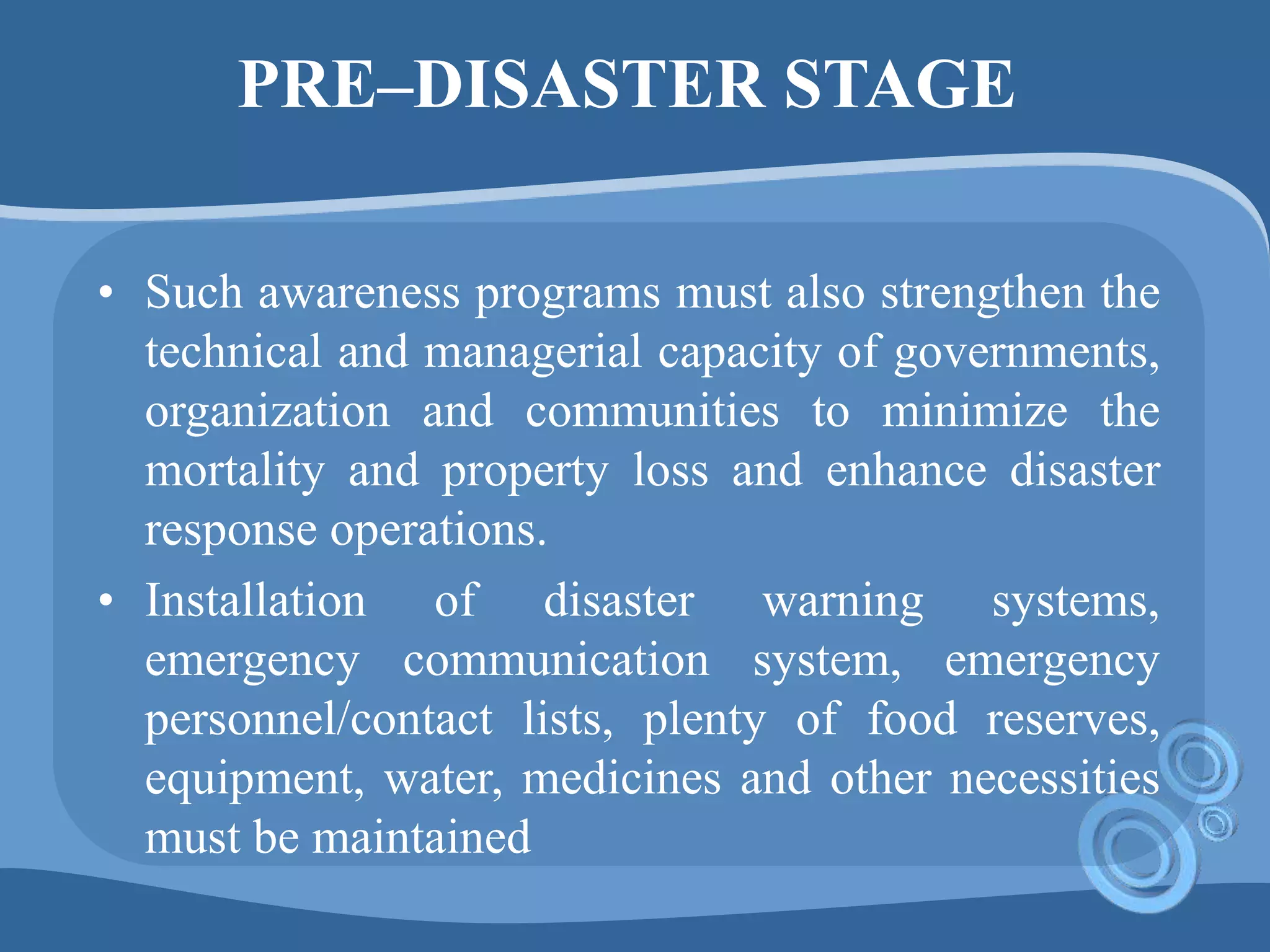 Emerging approaches in disaster management | PPTX