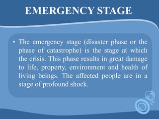 Emerging approaches in disaster management | PPTX