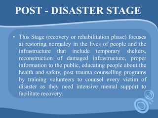 Emerging approaches in disaster management | PPTX