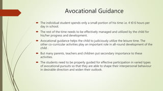 Emerging areas of guidance and counselling | PPTX