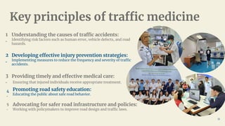 Traffic medicine concept, particularly in urban settings | PDF
