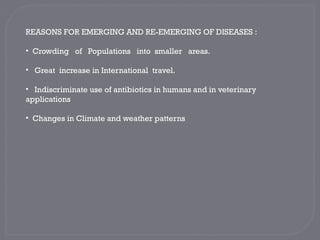 Emerging Diseases and re emerging Diseases.pptx