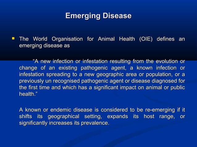 Emerging diseases in layer chicken | PPT
