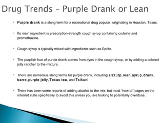 Emerging drugs of Abuse and Emerging Drug Trends | PPT