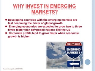 Emerging economics | PPTX