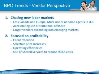 Emerging Global Bpo Sectors Alj Final | PPT