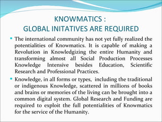 Emerging kerala knowledge industries | PPT