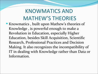 Emerging kerala knowledge industries | PPT