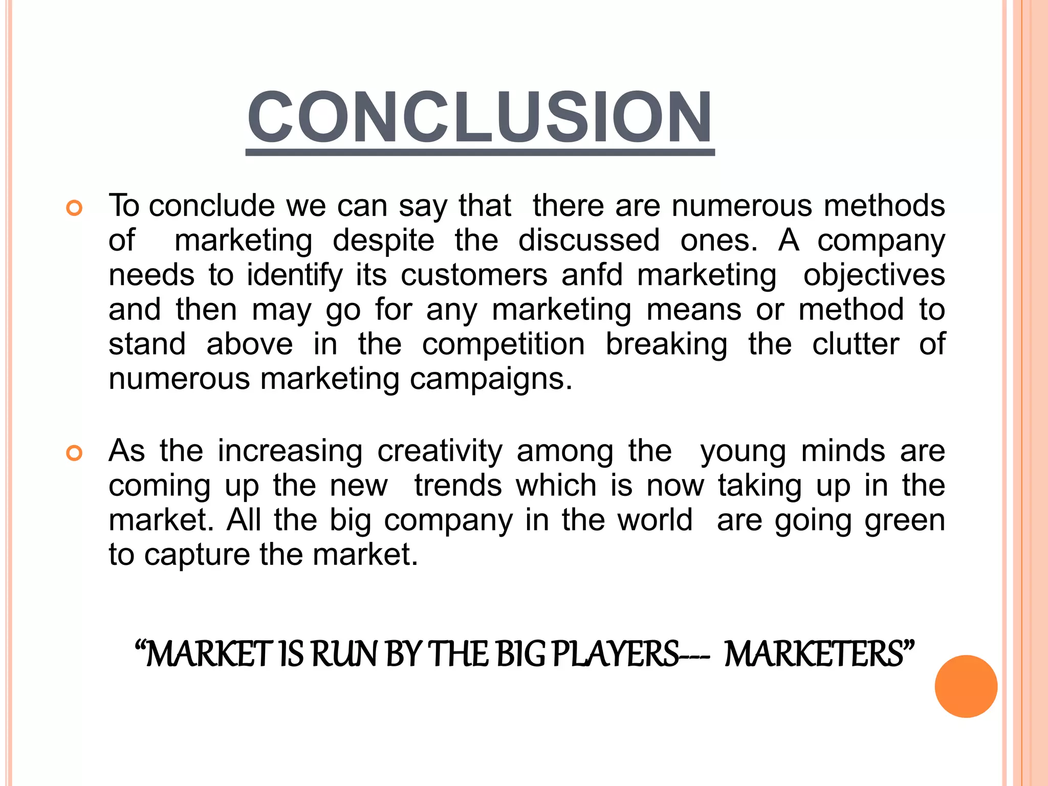 Emerging Marketing Trends PPT | PPTX