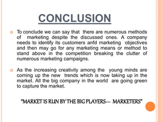 Emerging Marketing Trends PPT | PPTX