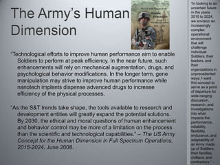 Emerging Military Technologies, Civil Society, And Democracy | PPTX