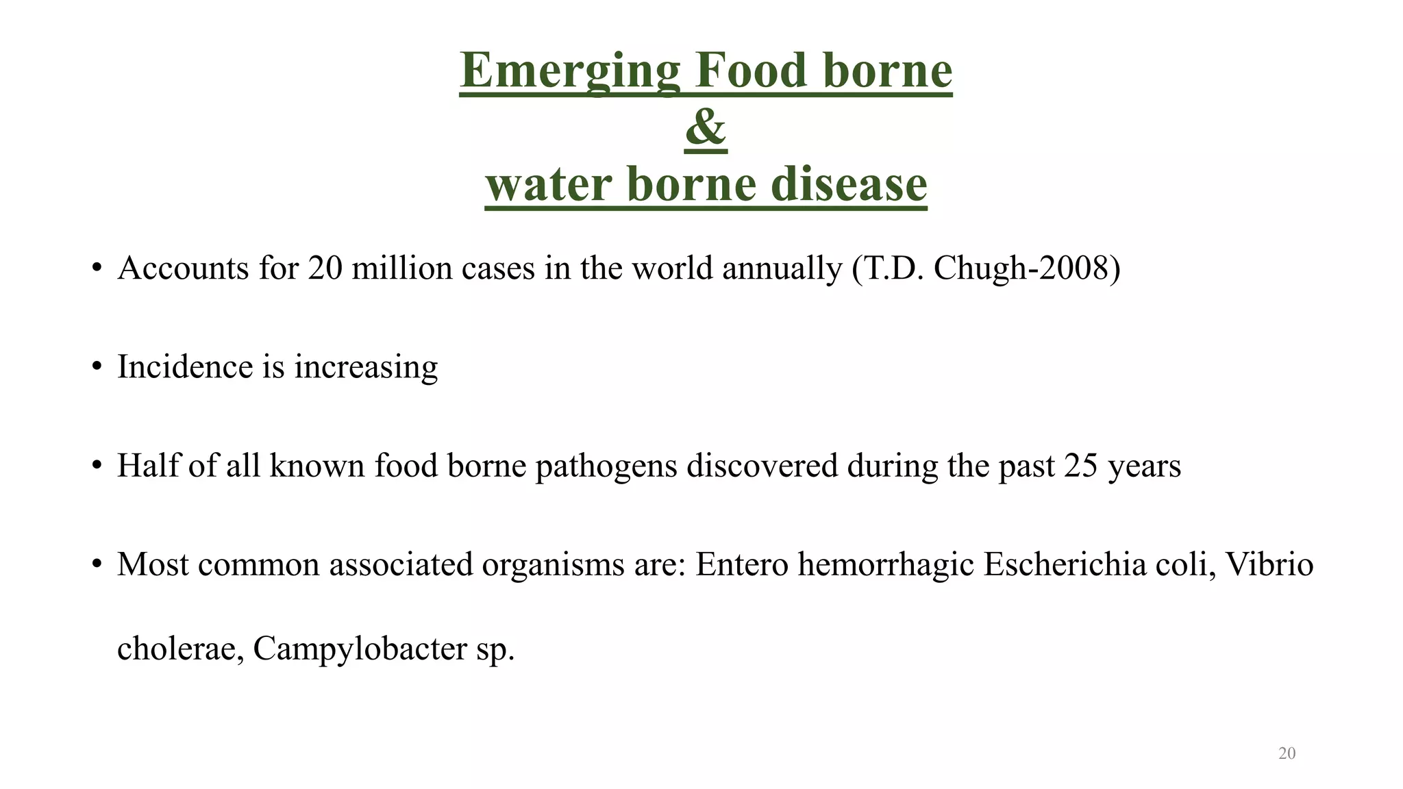 Emerging and reemerging infectious diseases | PPTX