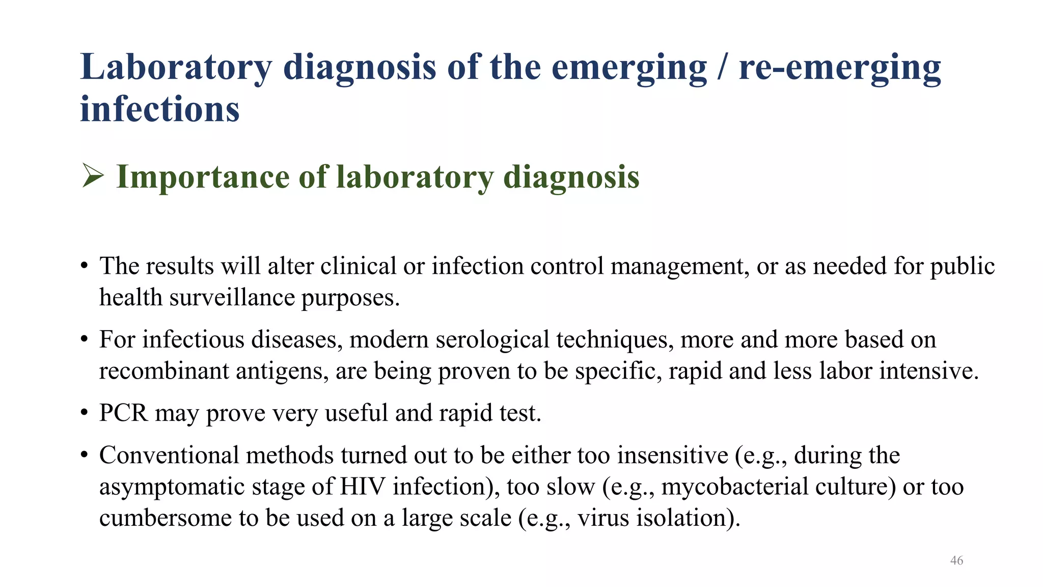 Emerging and reemerging infectious diseases | PPTX