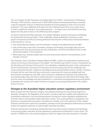 Emerging pathways for the next generation of accountants | PDF