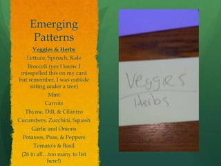 Emerging patterns | PPTX