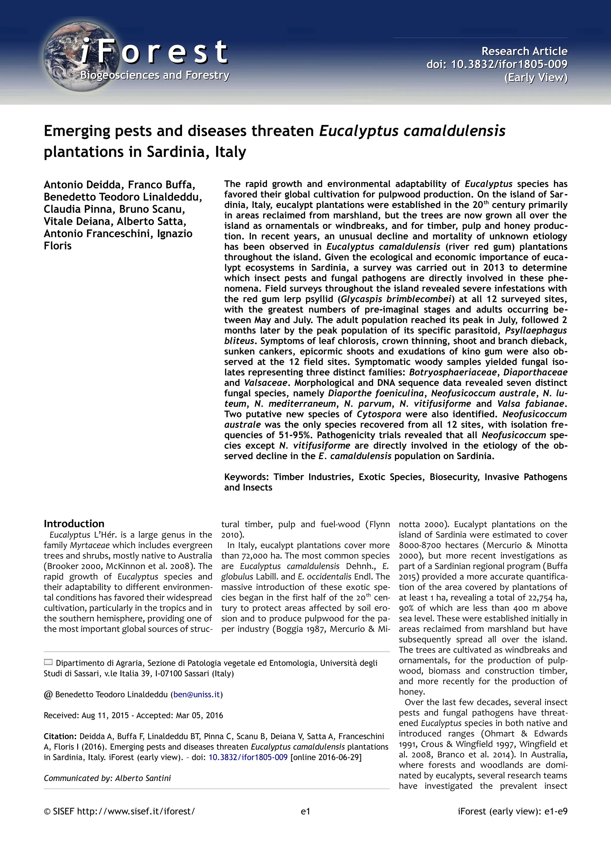 Emerging pests and diseases threaten Eucalyptus camaldulensis plantations.pdf