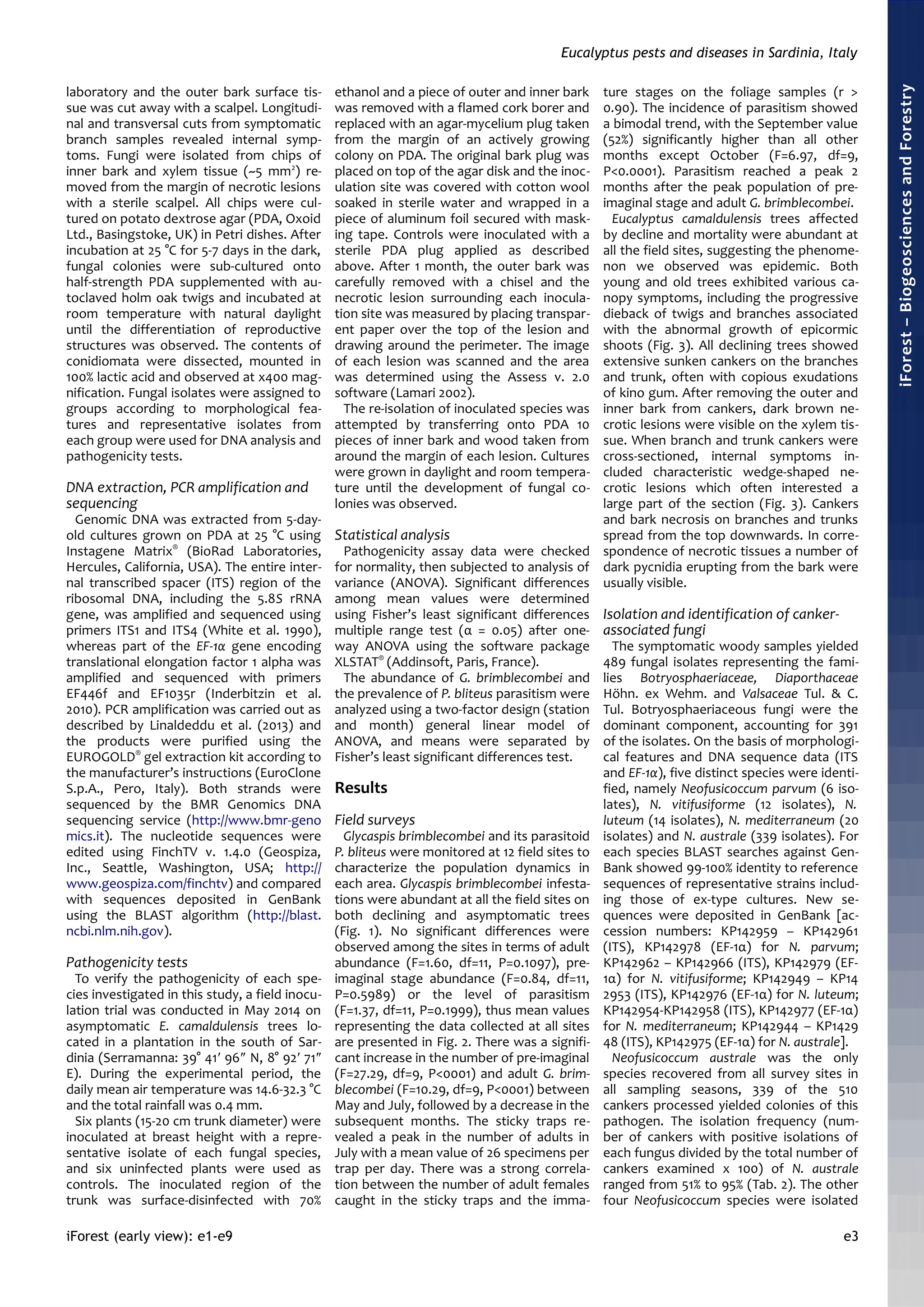 Emerging pests and diseases threaten Eucalyptus camaldulensis plantations.pdf | Gardening | Home ...