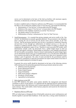 Emerging role of ppp in india | PDF