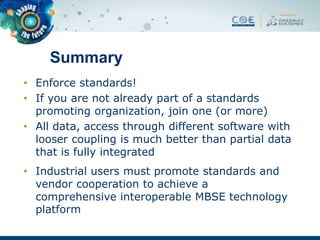 Emerging standards and support organizations within engineering ...