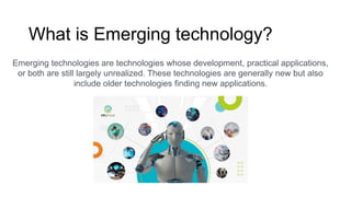 Emerging Technologies in current world By Harikaran | PPT