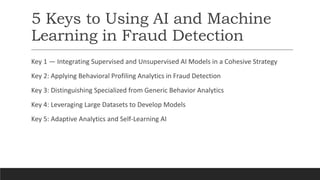 Emerging technologies enabling in fraud detection | PPT