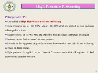 Emerging technologies in food processing | PPTX