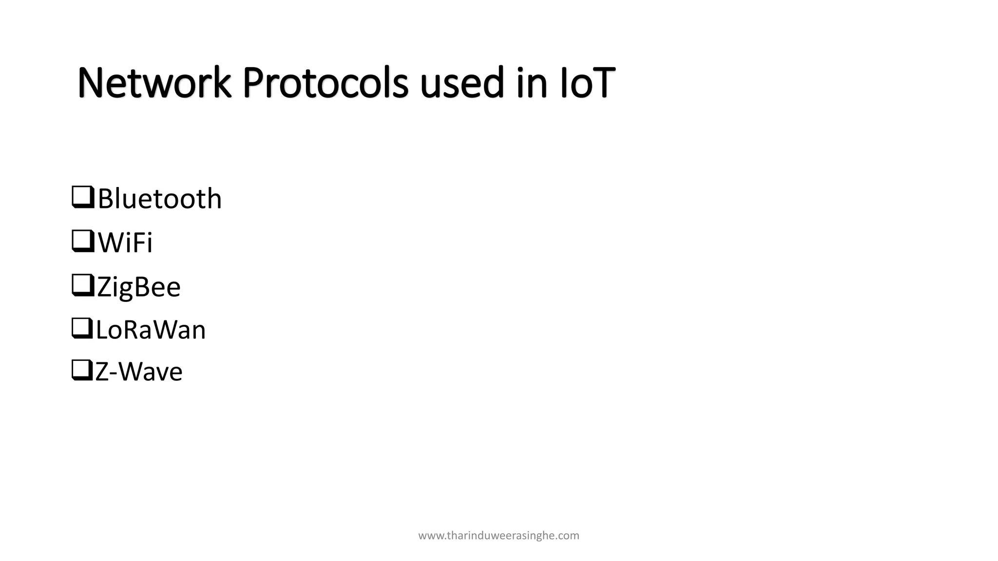 Basics of IoT | PPT