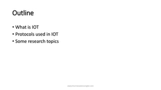 Basics of IoT | PPT