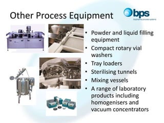 Emerging Technologies In Freeze Drying - Introduction to BPS | PPTX