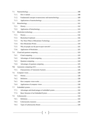 Emerging technologies module | PDF