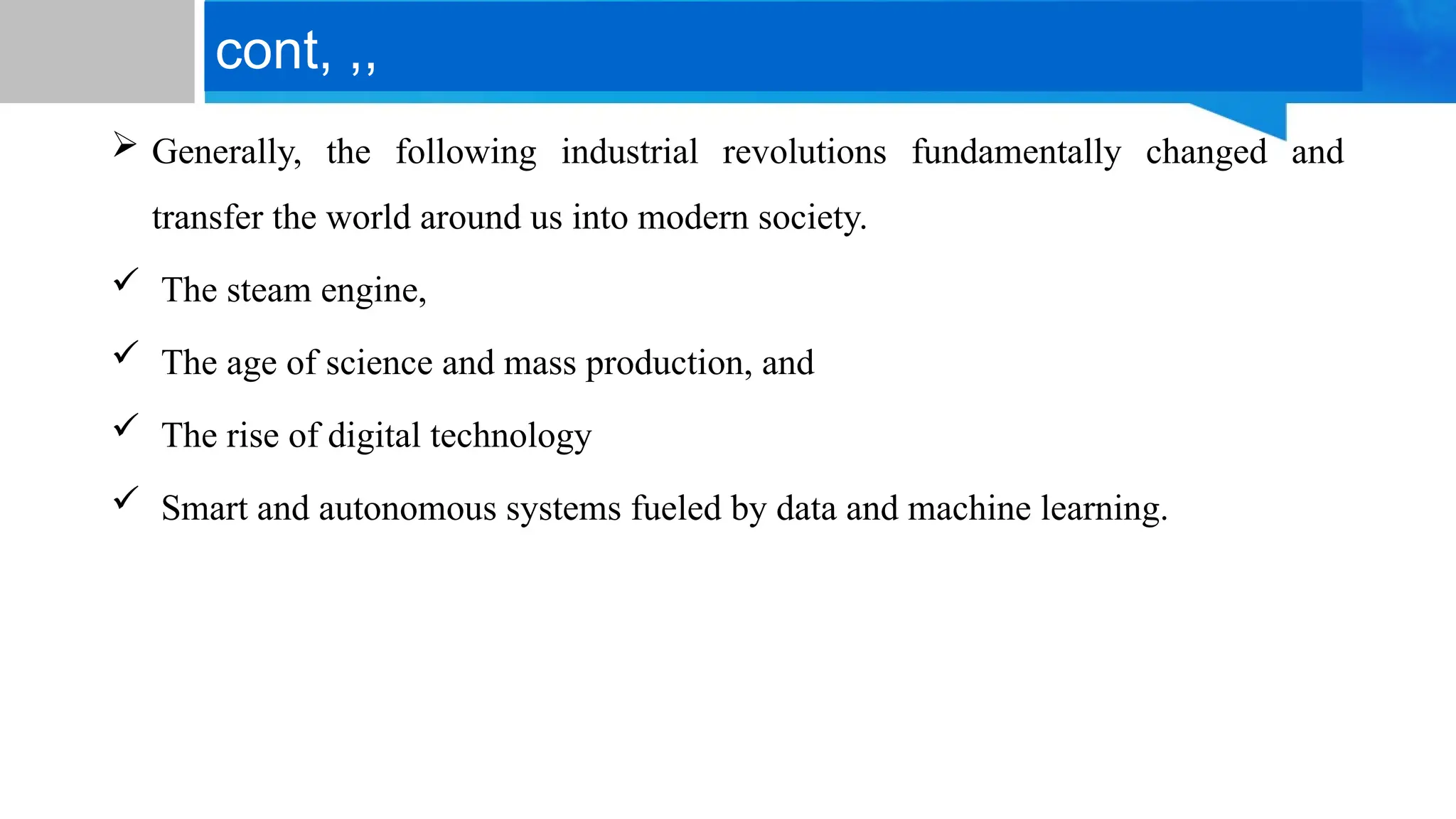 Emerging Technology freshman course Chapter 1. pptx f | PPTX