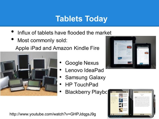 Emerging technology presentation tablets | PPT
