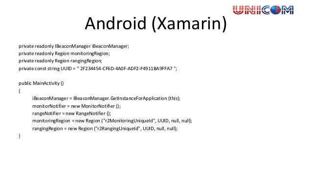 Developing Context Aware Applications With Ibeacons Technology