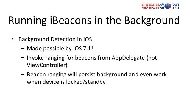 Developing Context Aware Applications With Ibeacons Technology