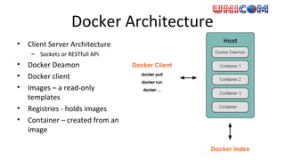 Docker, a new LINUX container technology based light weight virtualization | PPT