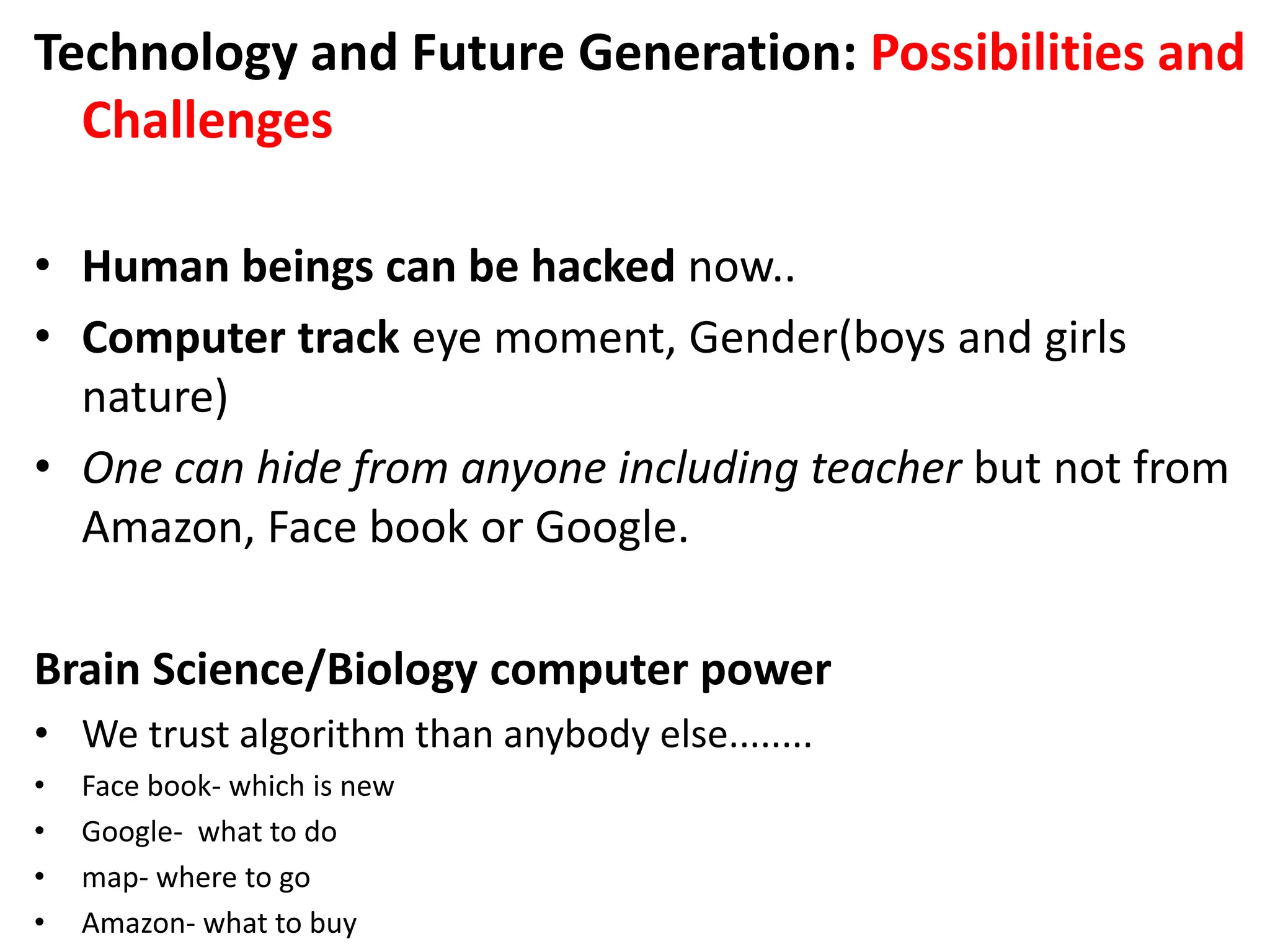 Emerging technology Trends and Education.ppt