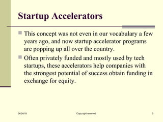 Emerging trend in entrepreneurship | PPT