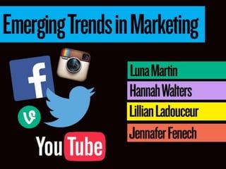 Emerging Trends in Marketing | PPT