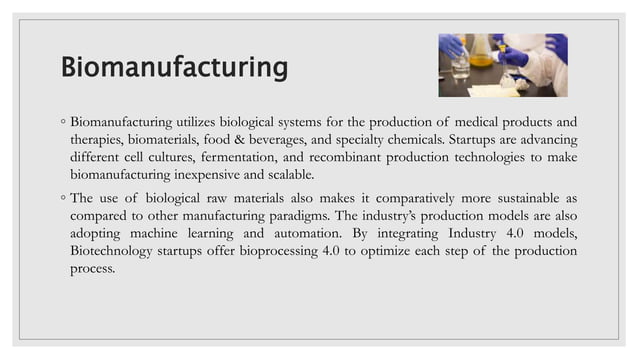Emerging Trends in Biotechnology.pptx | Biotech and Biomedical Industry | Industries