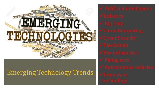 Emerging Trends In Computer Science And Related Technologies