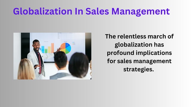 Jed Anthony Ariens | Emerging Trends In Global Sales Management | PPT