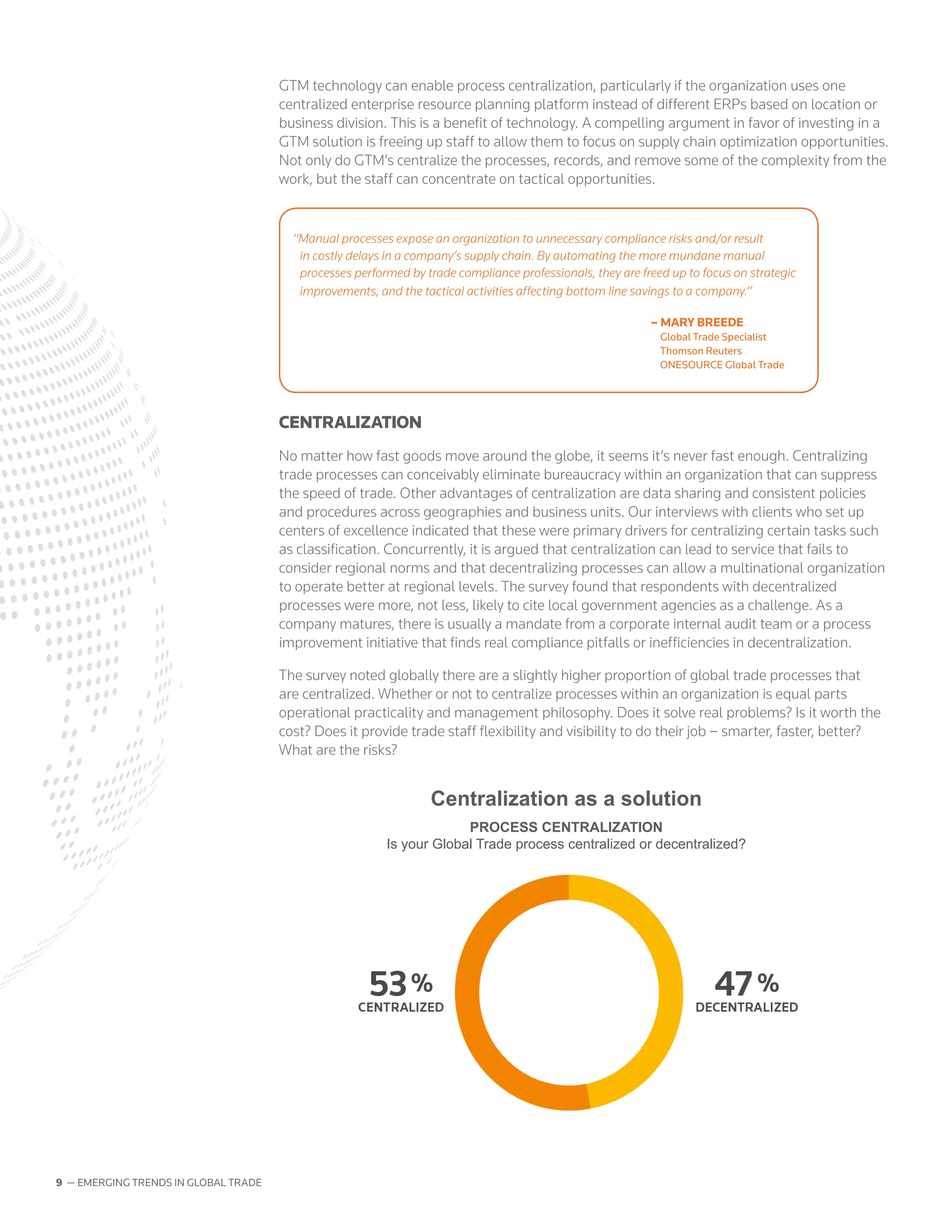 Emerging trends in global trade | PDF