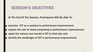 Emerging trends in ict for secretaries | PPTX
