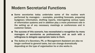 Emerging trends in ict for secretaries | PPTX