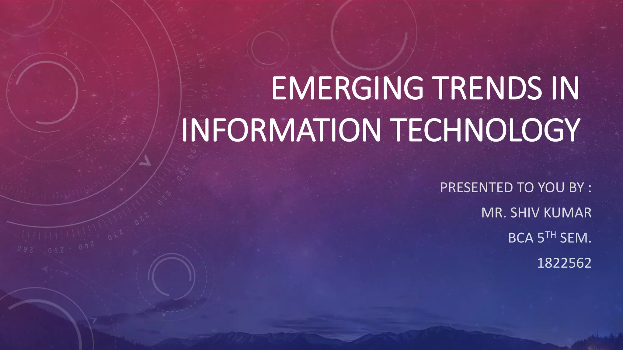 Emerging Trends In Information Technology PDF Emerging Trends In Information Technology PDF