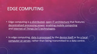 Emerging trends in information technology | PDF