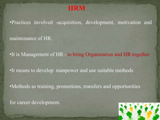 emerging trends on HRM.pptx | Human Resources | Business